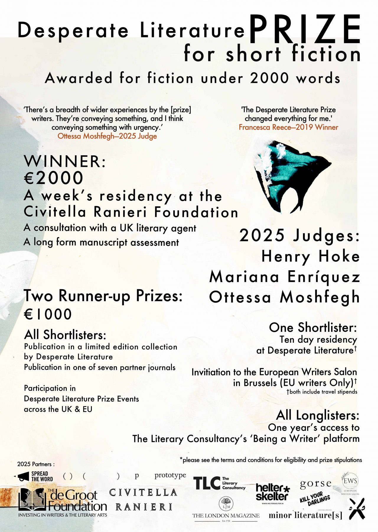 Prize Submission 2025 – Desperate Literature